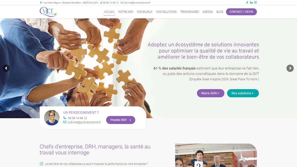QVCT-Solutions | Prévention Santé Travail RPS | région AURA
